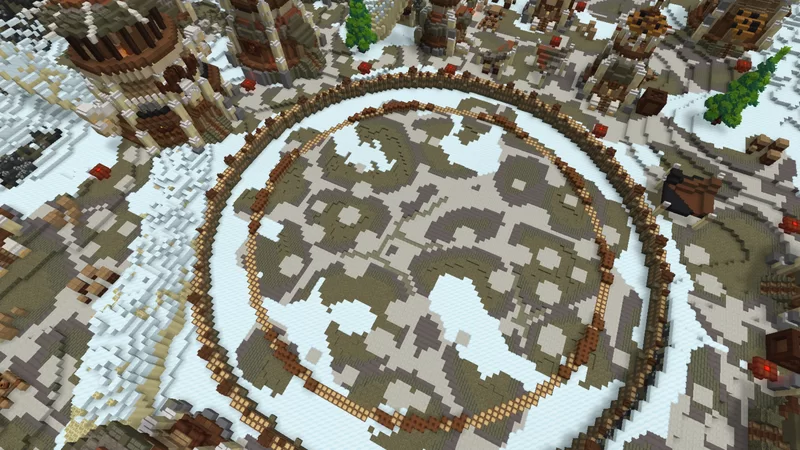 Fantasy Ice Age - Arena Hytale Map